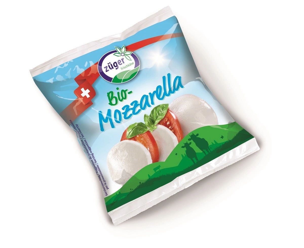 Mozzarella kulka 235 g (100 g) - Zuger (EKO) - pyszneEKO.pl