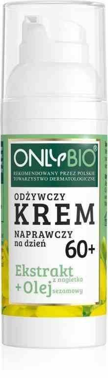 KREM DO TWARZY ODŻYWCZO - NAPRAWCZY NA DZIEŃ 60+ EKSTRAKT Z NAGIETKA ...